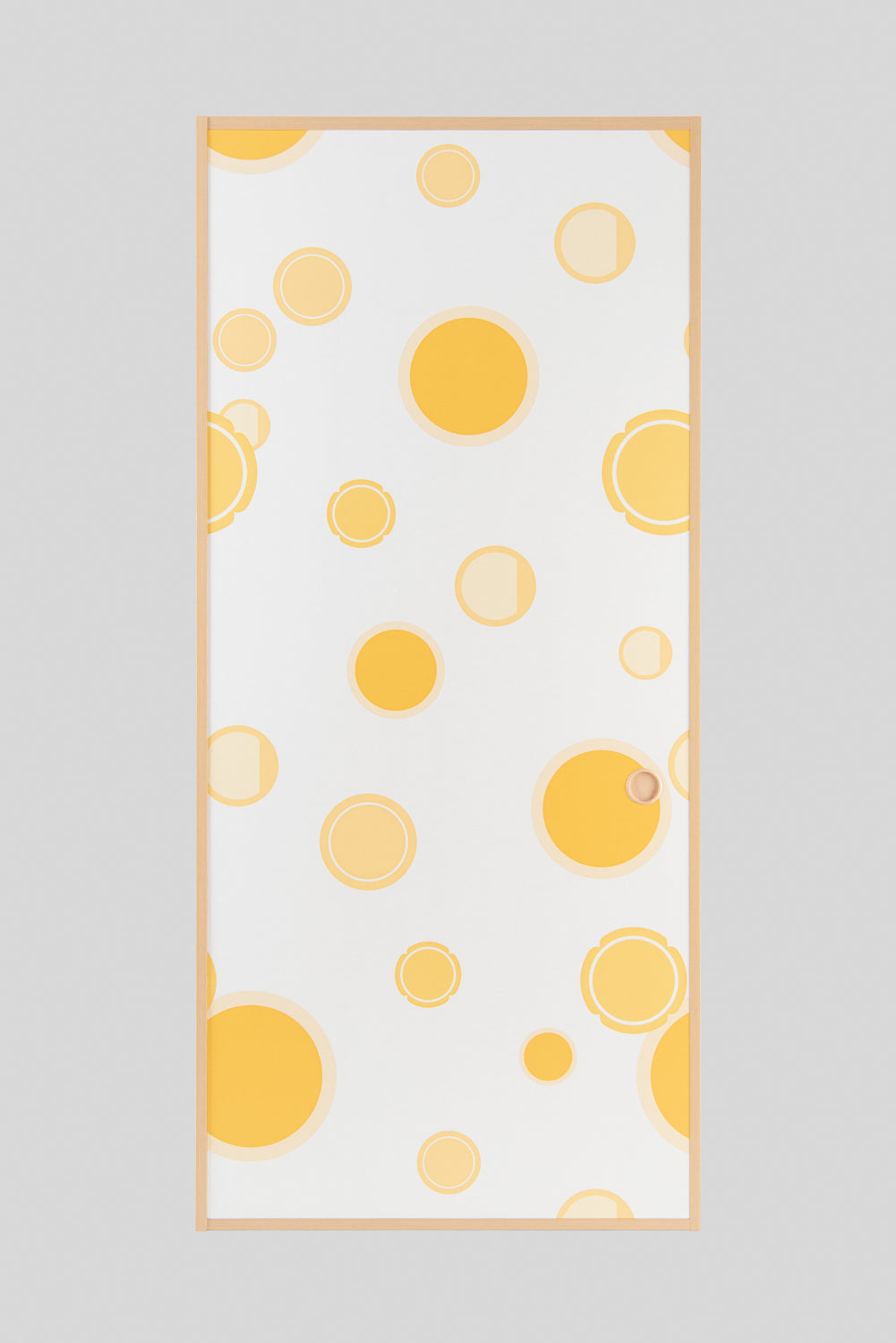 華引手 黄（hikite） ふすま紙 – waccara